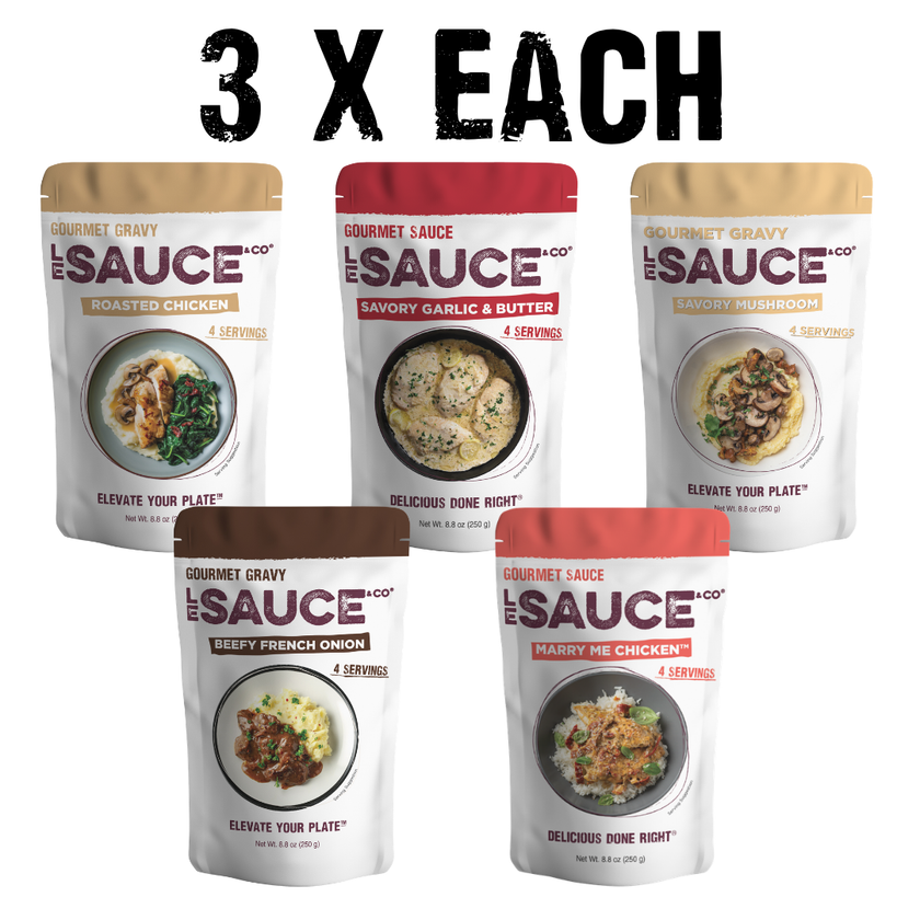 All Natural Sauces & Gravies Ready To Serve | Le Sauce & Co.